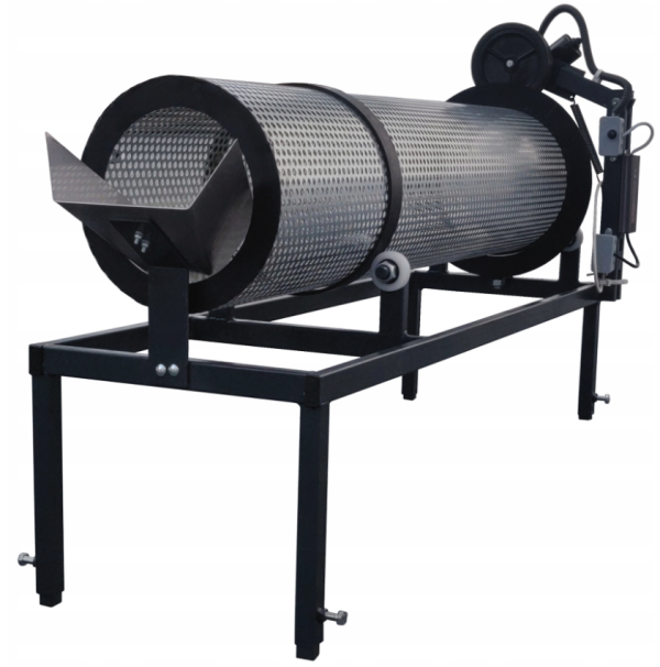 Tamis rotatif monophasé - DMB Machine pour parpaing, concasseur ...